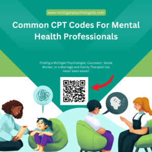 CPT Codes For Mental Health | Michigan Psychologists